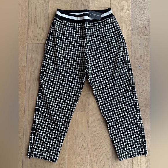 kate spade | Pants & Jumpsuits | Nwt Kate Spade Black And White ...